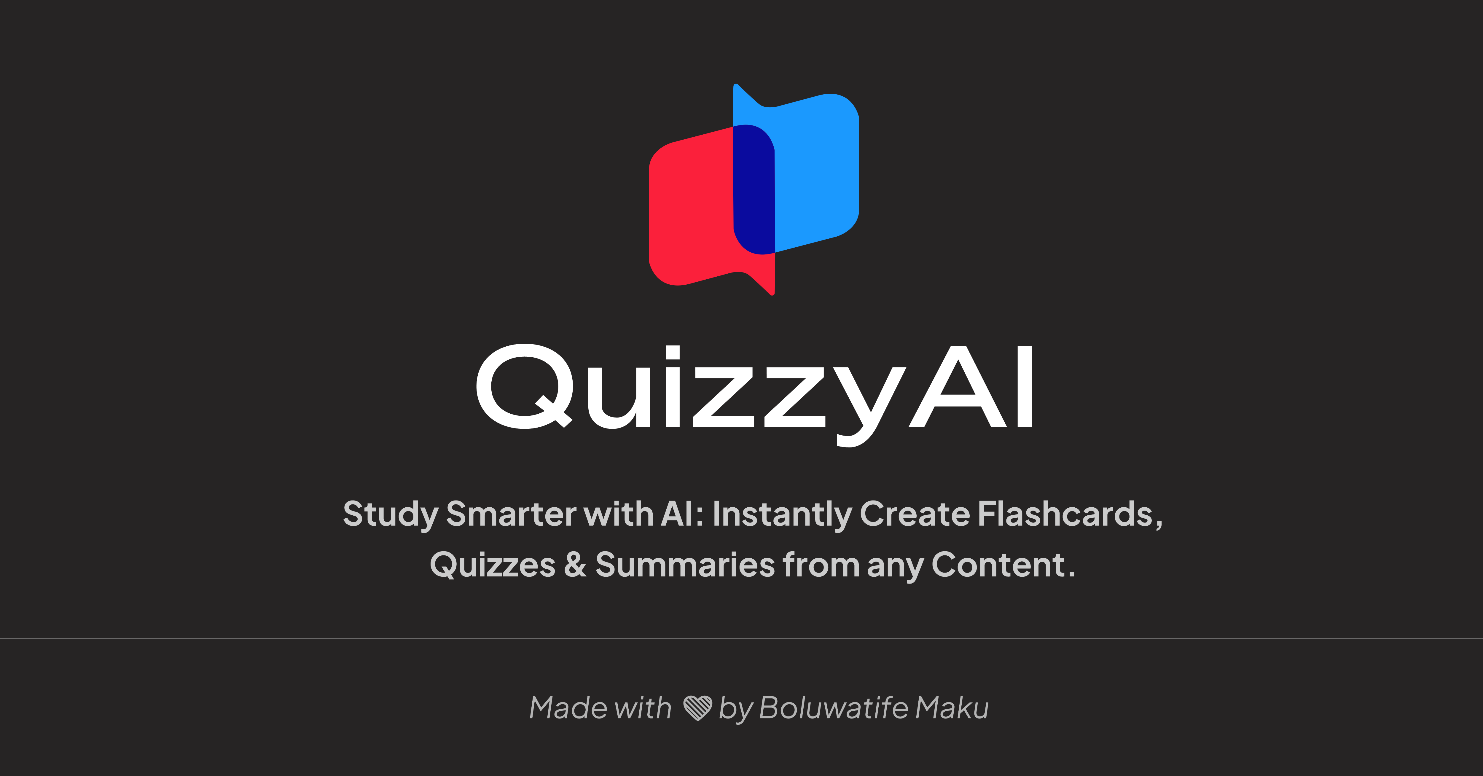 QuizzyAI - Your AI-Powered Study Assistant
